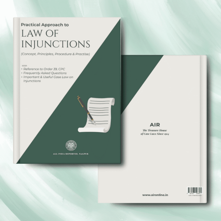 Practical Approach To Law Of Injunctions – Buy Online - All India ...